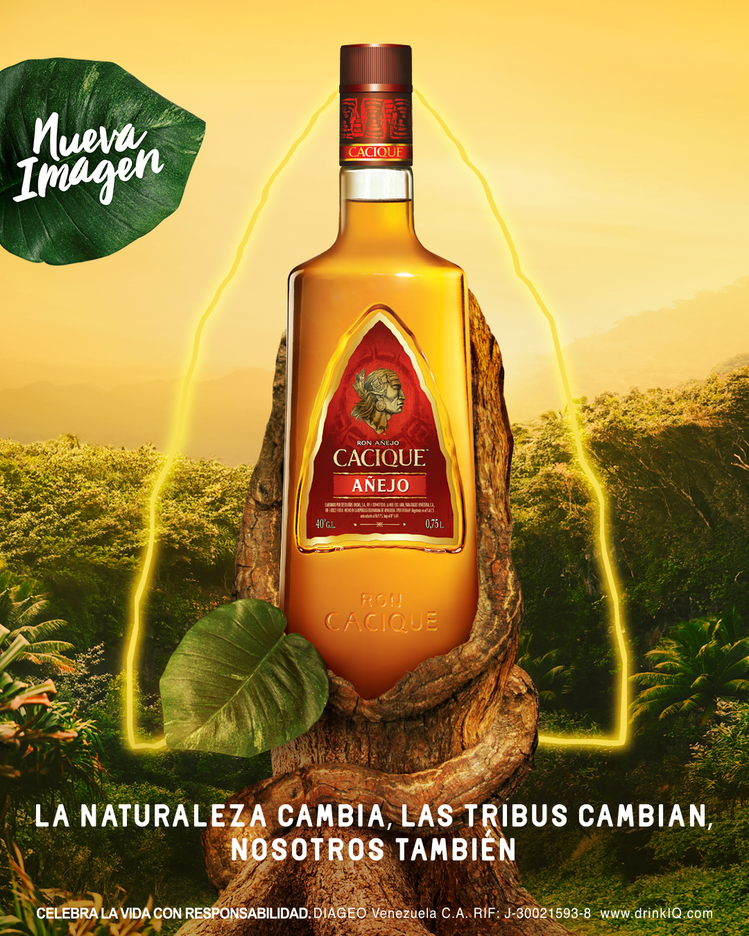 ¡Cacique se renueva! Así es la Metamorfosis de su botella - Sumando ...